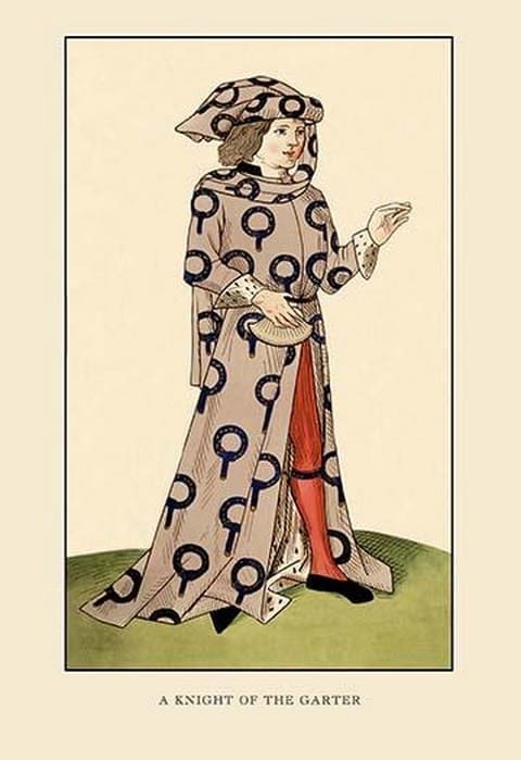 A Knight Of The Garter By H. Shaw - High Quality Prints On Paper Or ...