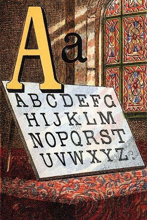 A for the Alphabet, A, B, C by Edmund Evans - Art Posters or Prints on ...