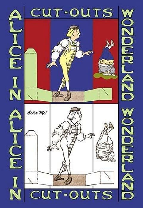 Alice in Wonderland: Young Man and Father William - Color Me! by John ...