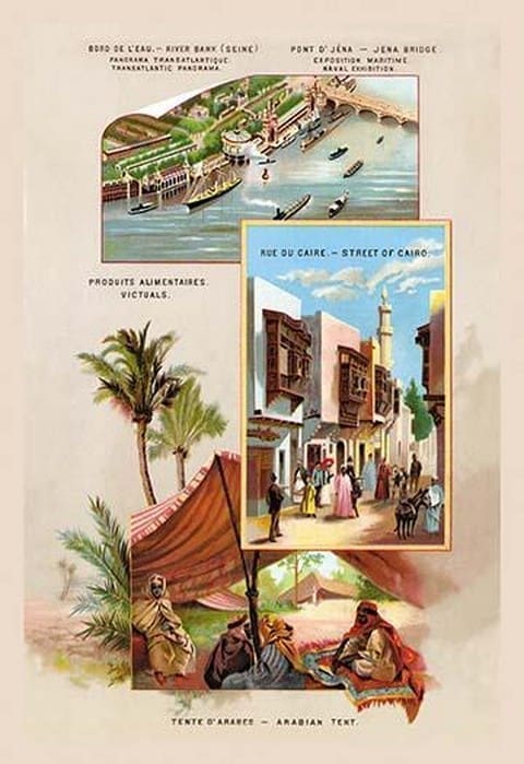 Assorted Scenes of the Paris Exhibition, 1889 - Art Posters or Prints ...