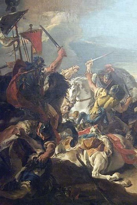 Battle of Vercellae by Giovanni Domenico Tiepolo - Art Posters or ...