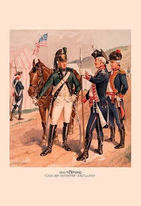 Cavalry - Infantry - Artillery by Henry Alexander Ogden - Art Posters ...