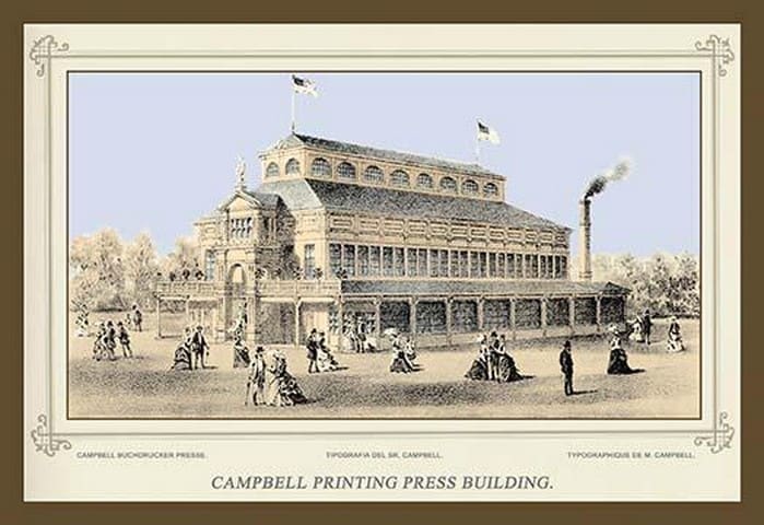Centennial International Exhibition, 1876 - Campbell Printing Press ...