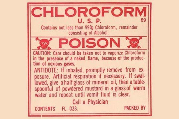 Chloroform - Vintage Image Shop