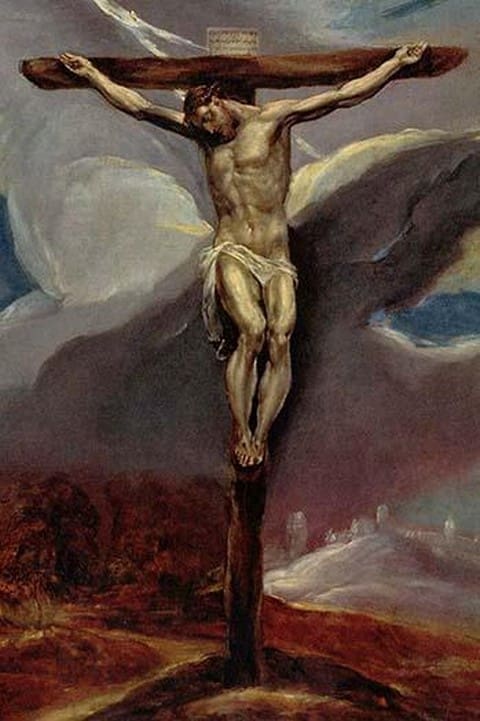 Christ at the Cross by El Greco - Art Posters or Prints on Paper or ...