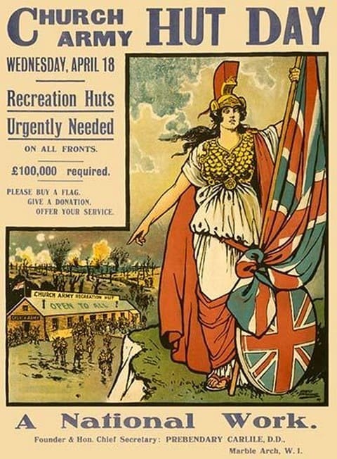 Church Army Hut Day - Art Posters or Prints on Paper or Canvas ...