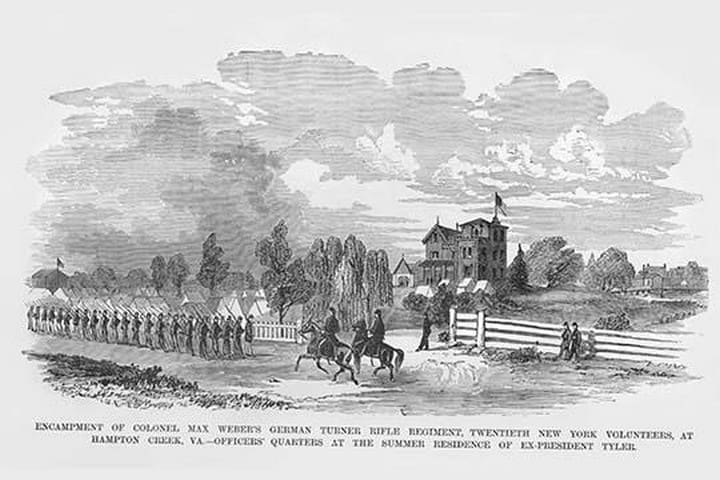 Colonel Max Weber's German Turner Rifle Regiment , New York Volunteers ...