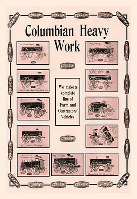 Columbian Heavy Work - High Quality Prints On Paper Or Canvas From ...
