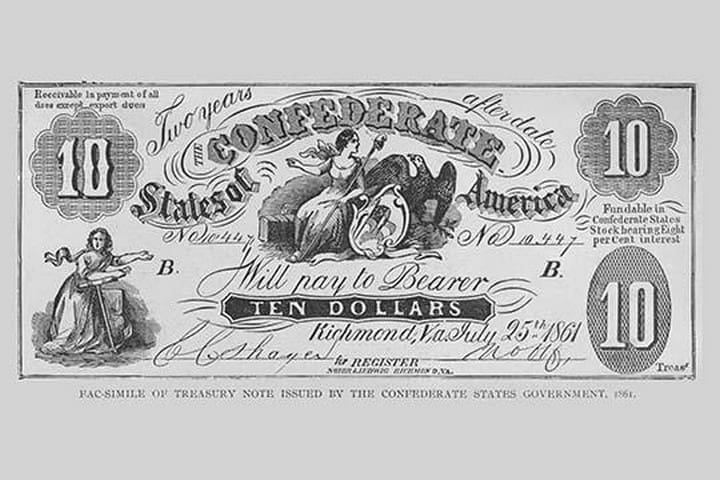 Southern Banknote by Frank Leslie - Art Posters or Prints on Paper or ...