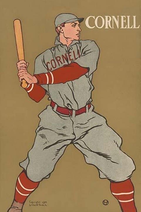 Cornell Baseball by Edward Penfield - Art Posters or Prints on Paper or ...