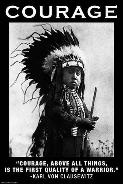 Courage by Wilbur Pierce #5 - Art Posters or Prints on Paper or Canvas ...
