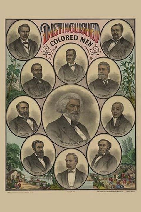Distinguished Colored Men - Art Posters or Prints on Paper or Canvas ...