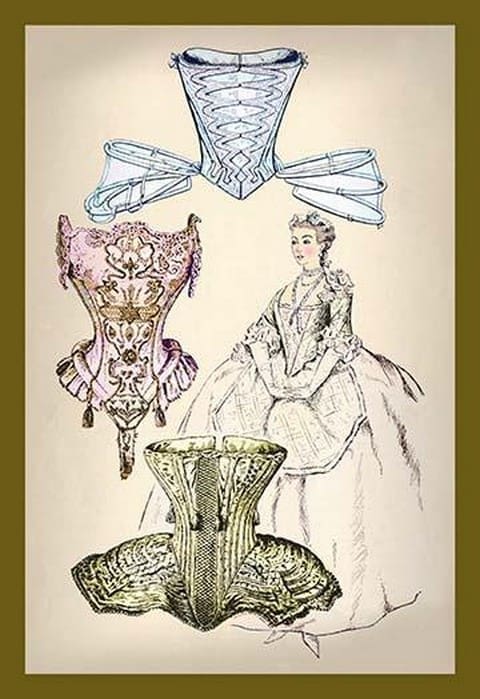 Elaborate Bodices - High Quality Prints On Paper Or Canvas From Vintage ...