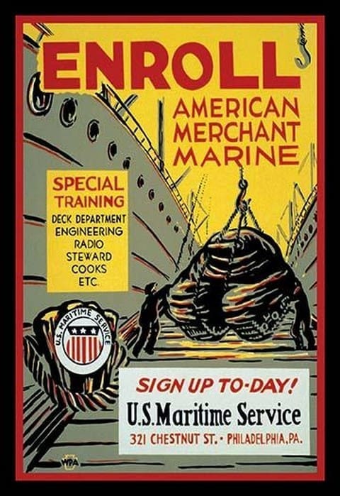 Enroll - American Merchant Marine by Glenn Stuart Pearce - High Quality ...
