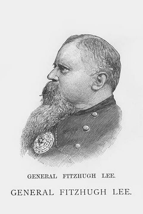 General Fitzhugh Lee by Frank Leslie - Vintage Image Shop