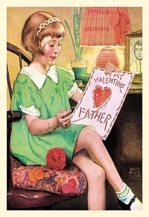 Happy Valentine's Father - High Quality Prints on Paper or Canvas from ...