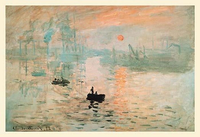 Impression Sunrise By Claude Monet - High Quality Prints On Paper Or ...