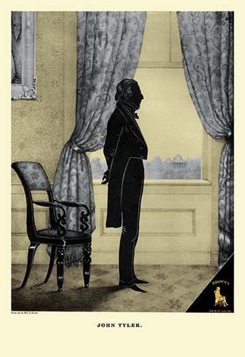 John Tyler By William Henry Brown - High Quality Prints On Paper Or ...