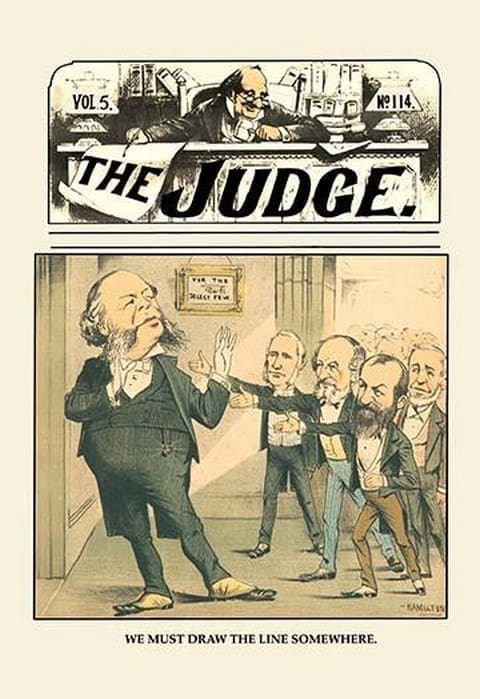 Judge: We Must Draw The Line Somewhere By Grant Hamilton - High Quality ...