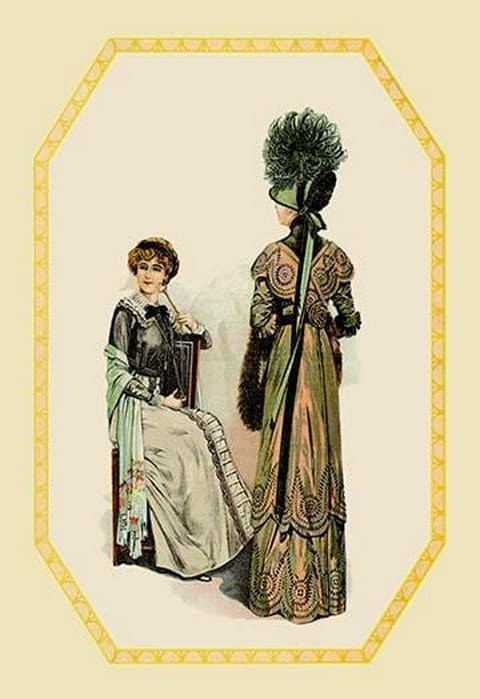 Lady with Monocle - Art Posters or Prints on Paper or Canvas - Vintage ...