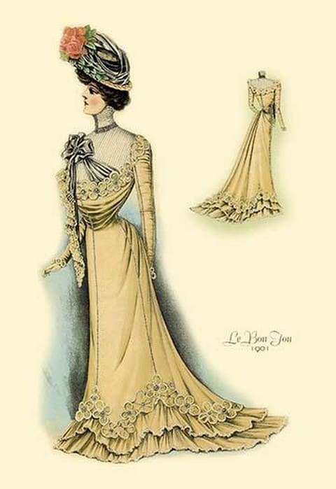 Le Bon Ton: In Gold - High Quality Prints On Paper Or Canvas From ...