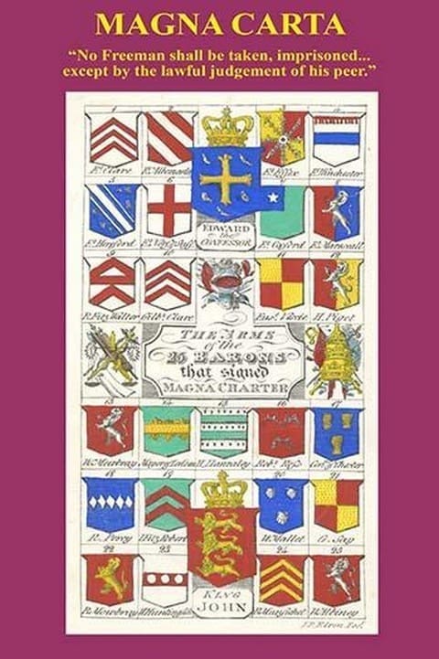 Magna Carta by Hugh Clark - Art Posters or Prints on Paper or Canvas ...