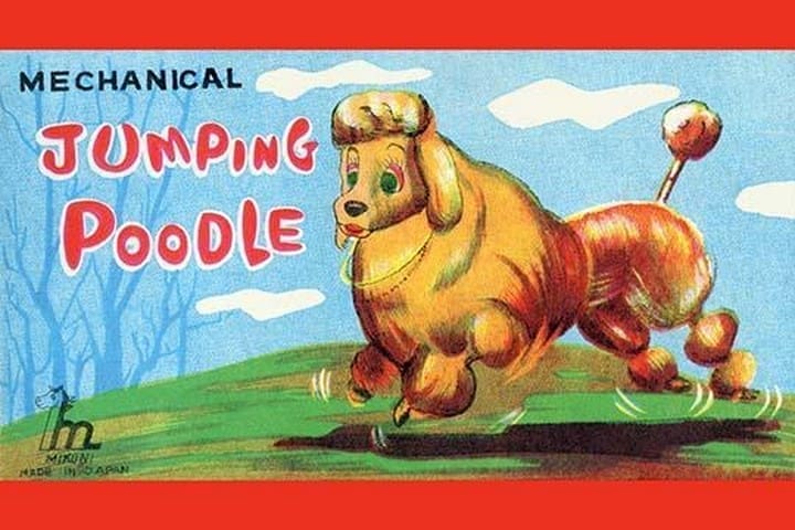 Mechanical Jumping Poodle - Art Posters or Prints on Paper or Canvas ...