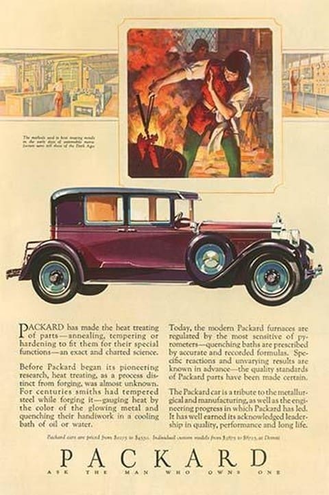 Packard #2 - High Quality Prints on Paper or Canvas from Vintage Image Shop