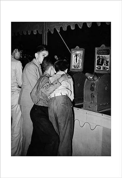 Penny Movies at the South Louisiana State Fair by Russell Lee - Art ...