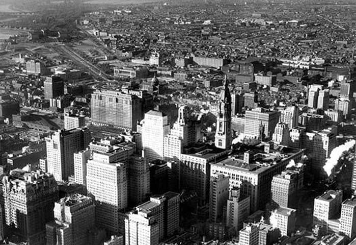 Philadelphia Cityscape #2 By Free Library Of Philadelphia - High ...