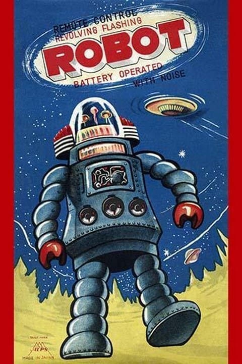 Remote Control Revolving Flashing Robot - Art Posters or Prints on ...