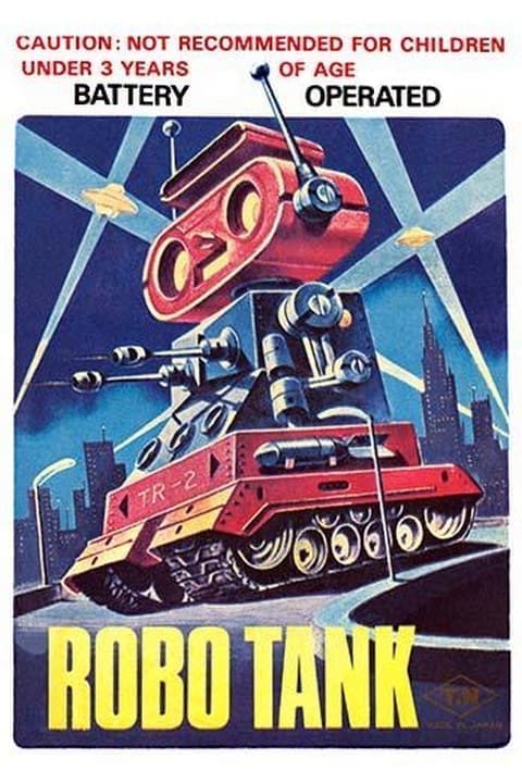 Robo Tank - Art Posters or Prints on Paper or Canvas - Vintage Image Shop