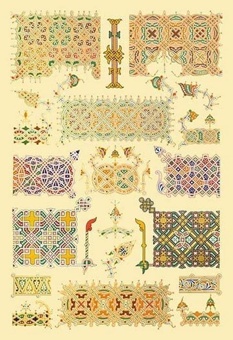 Russian Design by Auguste Racinet - Art Posters or Prints on Paper or ...