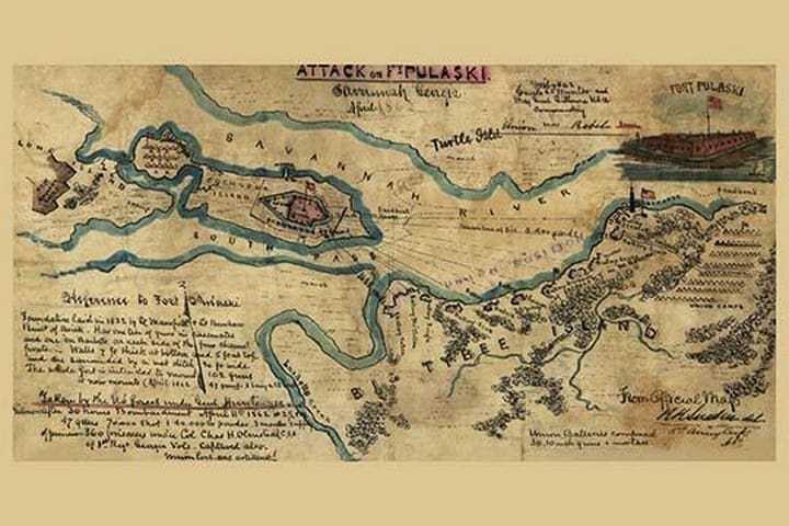 Savannah or Fort Pulaski - High Quality Prints on Paper or Canvas from ...