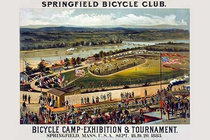 Springfield Bicycle Club - Art Posters or Prints on Paper or Canvas ...