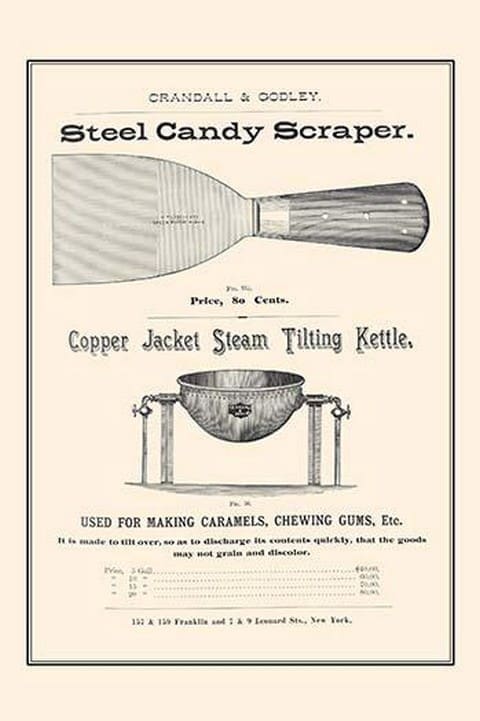 Steel Candy Scraper - High Quality Prints On Paper Or Canvas From ...