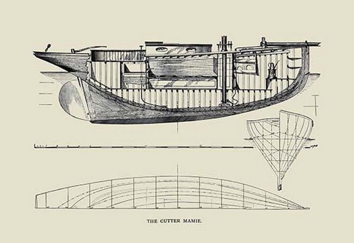 The Cutter Mamie by Charles P. Kunhardt - High Quality Prints on Paper ...