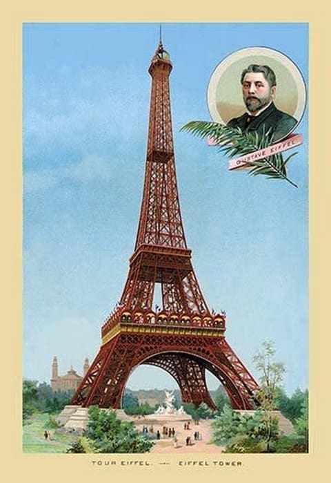 The Eiffel Tower at the Paris Exhibition, 1889 - Art Posters or Prints ...