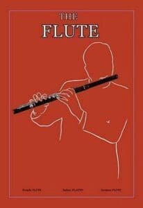 The Flute - Vintage Image Shop