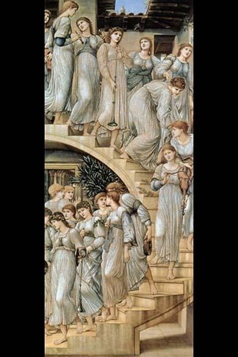 The Golden Stairs by Edward Burne-Jones - Art Posters or Prints on ...
