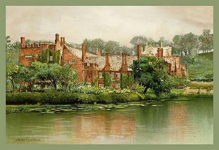 The Old Manor House by James Leon Williams - Art Posters or Prints on ...