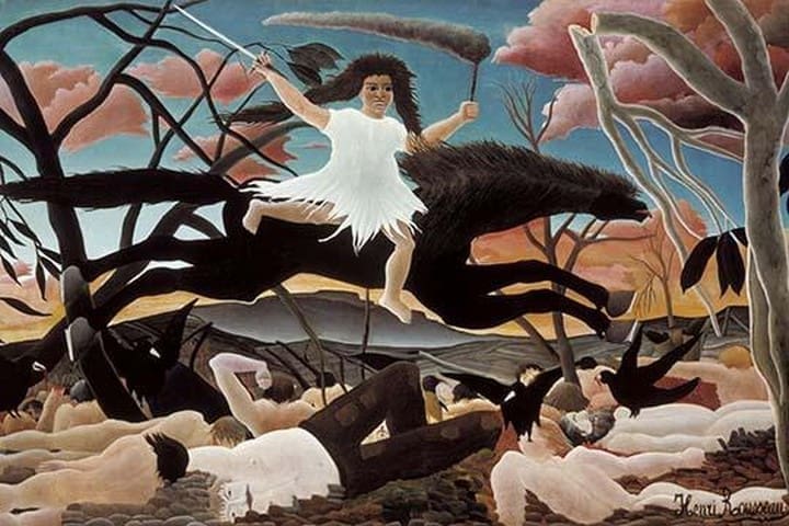War by Henri Rousseau - Art Posters or Prints on Paper or Canvas ...