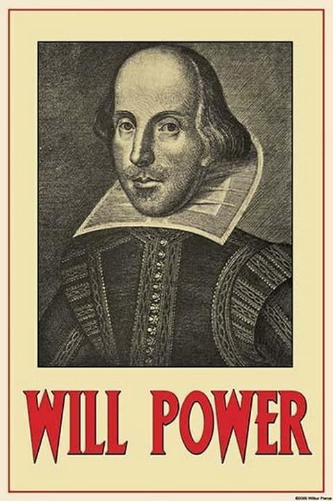 Will Power by William Shakespeare - Art Posters or Prints on Paper or ...